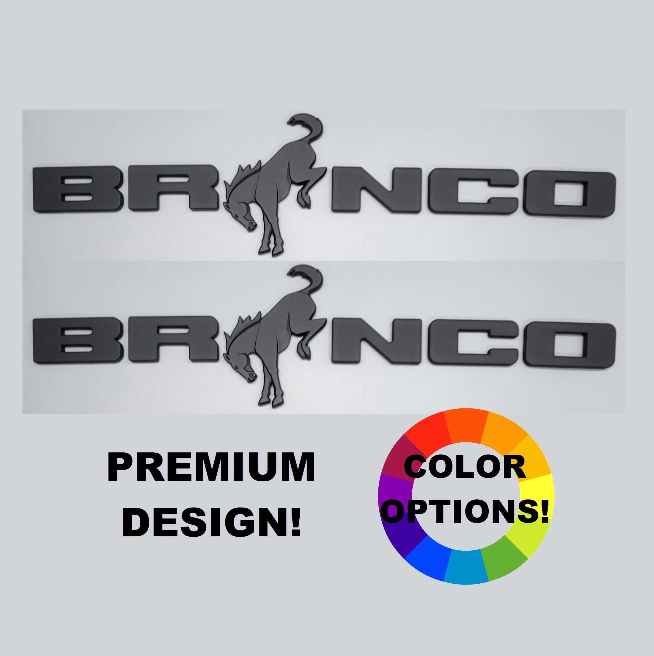 Ford Bronco Logo Vector