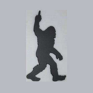 Sasquatch Giving Hand Gesture Emblem - Etsy