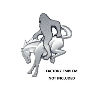 Add-a-squatch - Sasquatch Riding Bronco - Etsy