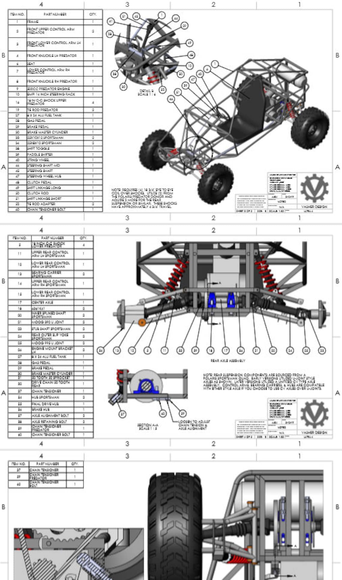 Mark I and Mark II Buggy Build Plans - Full Blueprints and Materials ...