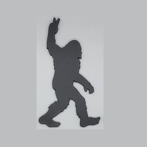 Sasquatch Giving Hand Gesture Emblem - Etsy