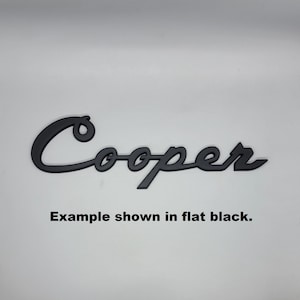 Custom Text Emblems in Classic Cursive Style - Etsy