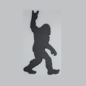 Sasquatch Giving Hand Gesture Emblem - Etsy