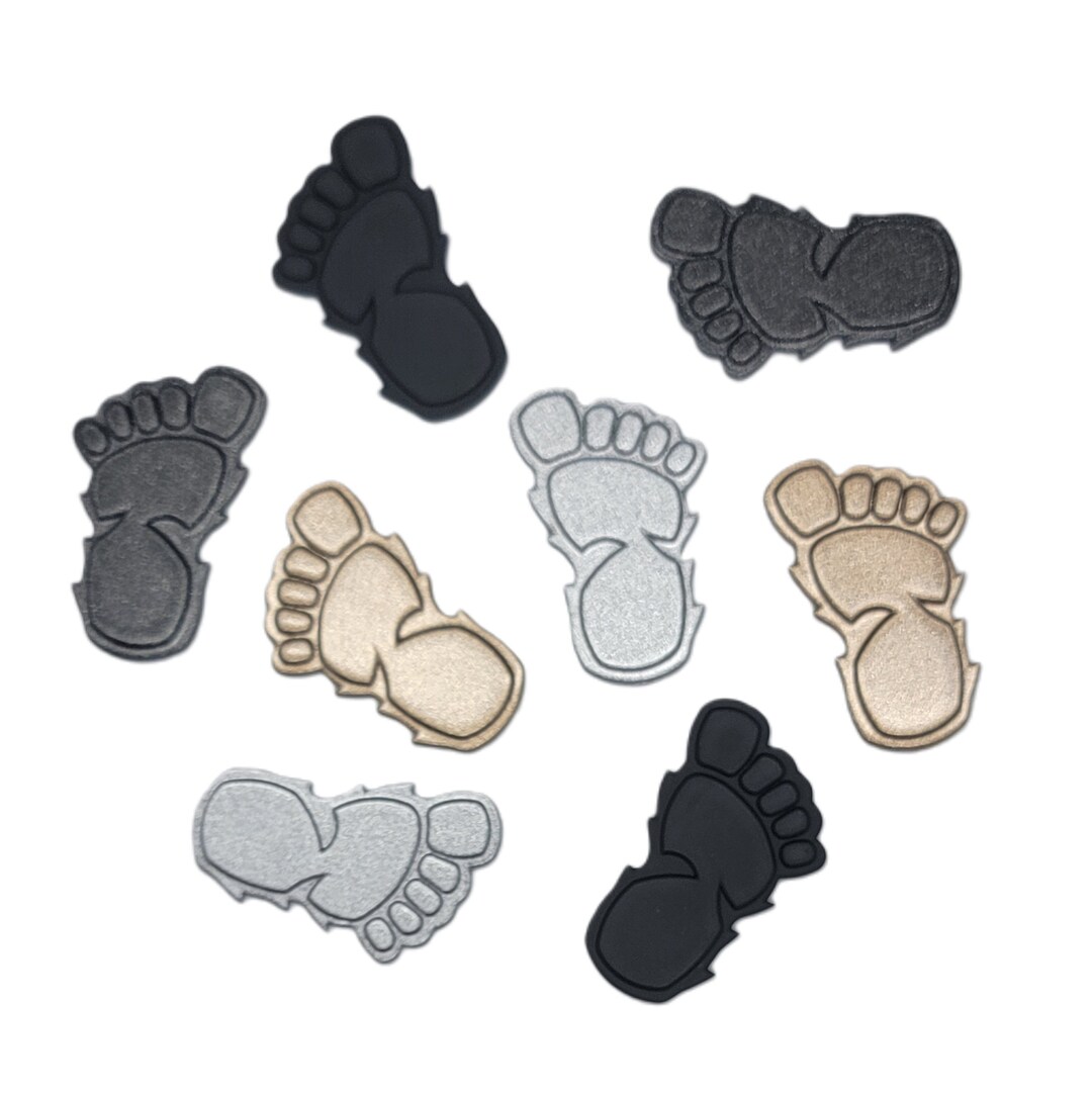 Sasquatch Foot Prints - 2" Pair - Etsy