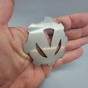 Custom Cut Stainless Steel Emblem | Personalized - Etsy