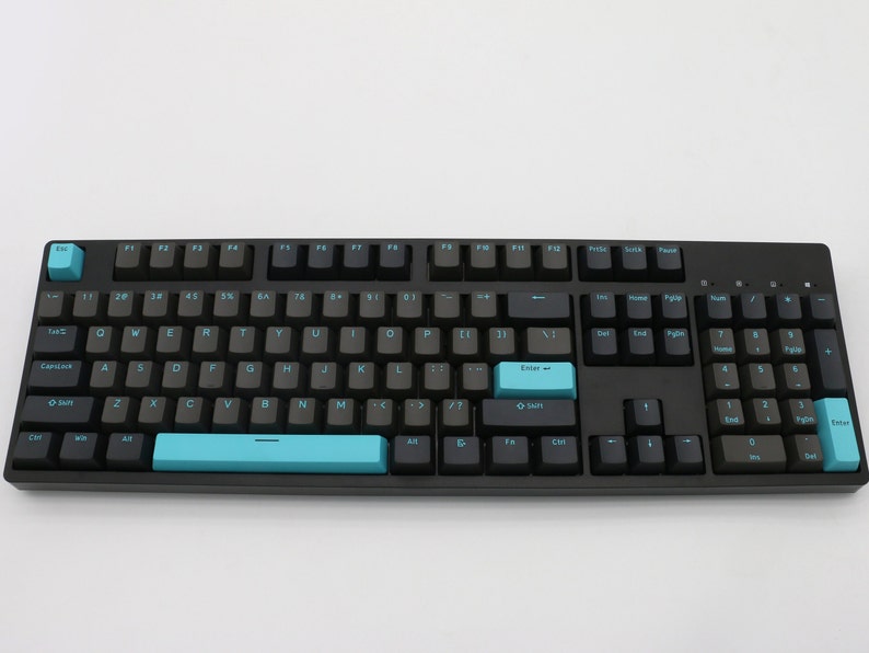 Obsidian Keycap Set OEM Profile Double Shot PBT Key Cap - Etsy