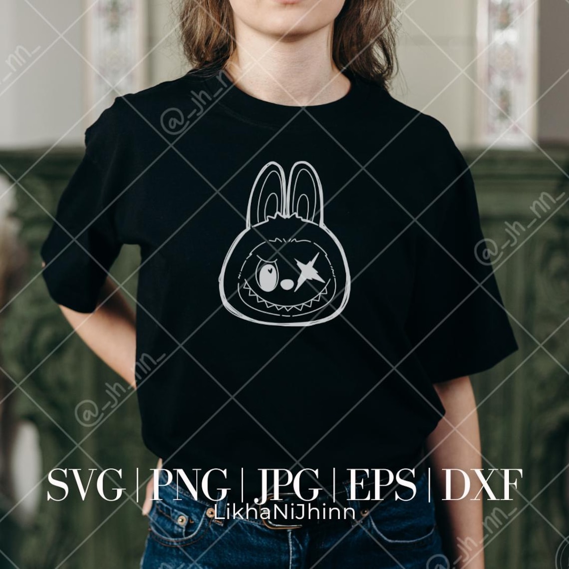 Graffiti Labubu, Labubu Svg, Cute Labubu Png, Gangster Labubu, Urban ...