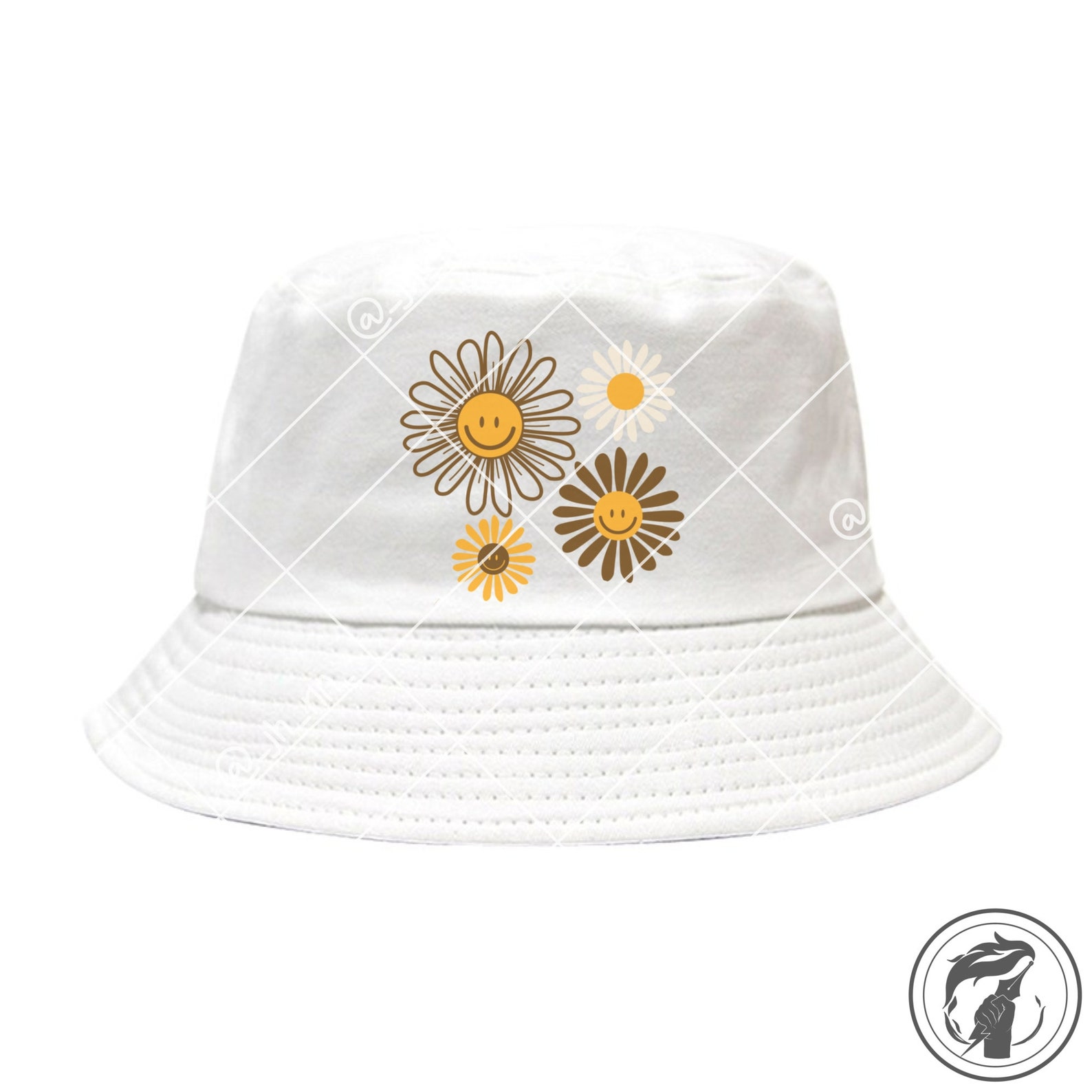 Daisy Svg Bundle, Simple Daisy Svg, Daisy Flower Svg, Smiley Face ...