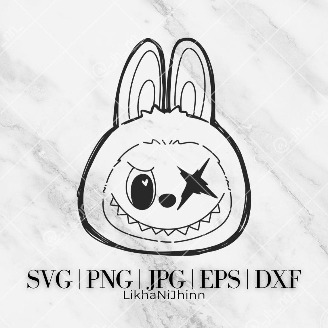 Graffiti Labubu, Labubu Svg, Cute Labubu Png, Gangster Labubu, Urban ...