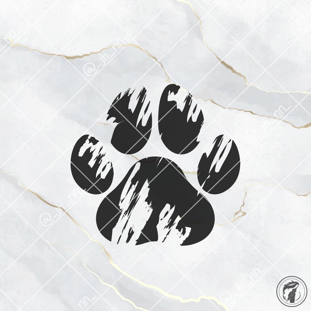 Dog Paw Print Svg, Graffiti Dog Paw SVG, Dog Svg, Paw Svg, Graffiti Svg ...