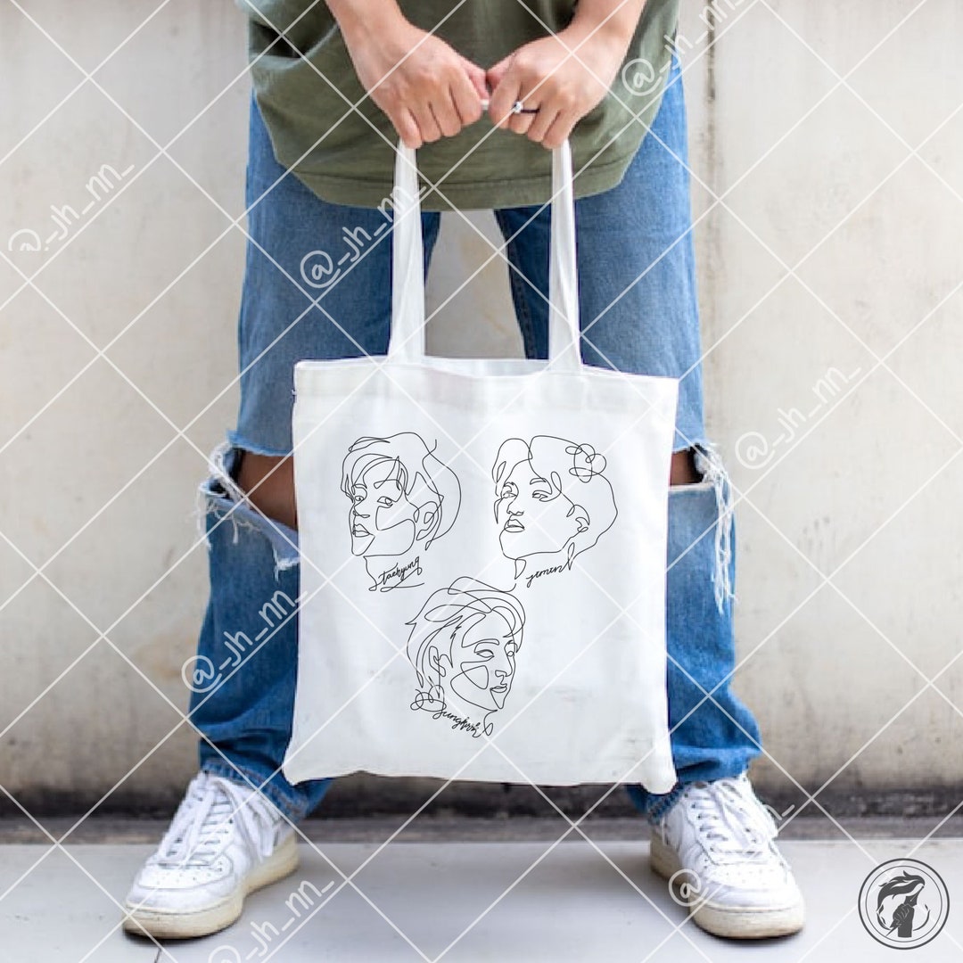 BTS Svg, BTS One Line Art Bundle T-shirt Svg, Jungkook, Jimin, Taehyung ...