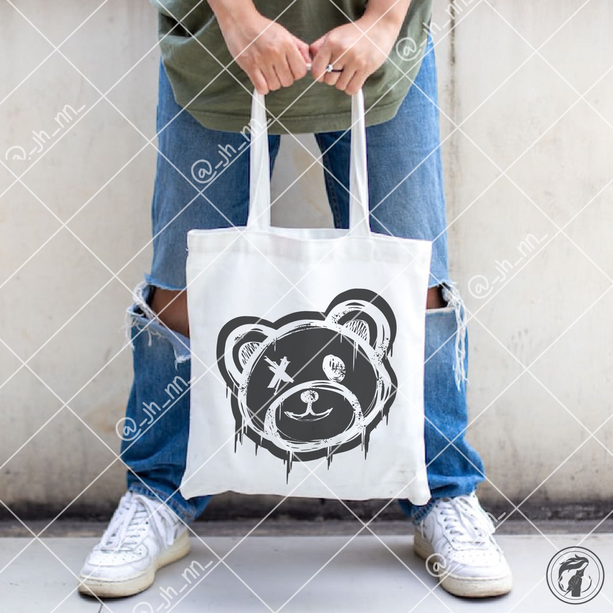 Graffiti Teddy Bear, Inverse Teddy Bear Svg, Voodoo Teddy Bear ...
