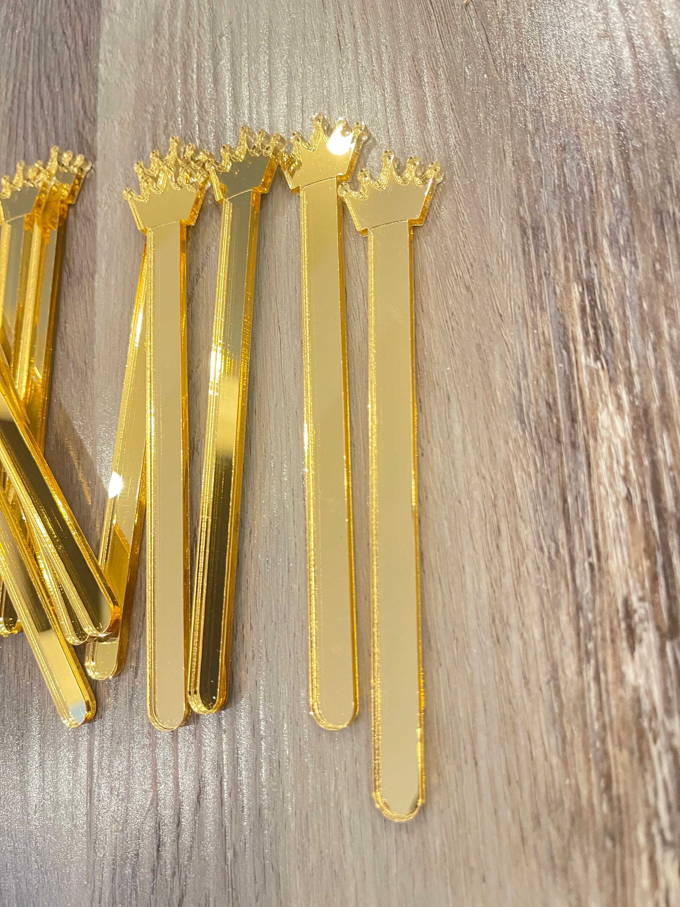 Crown Acrylic Custom Cakesicle, Custom Popsicle Sticks, Candy Apple ...