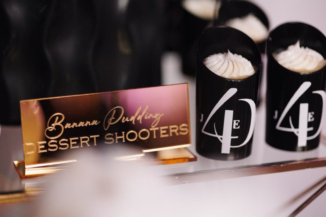 Customized Dessert Shooter Cups - Etsy