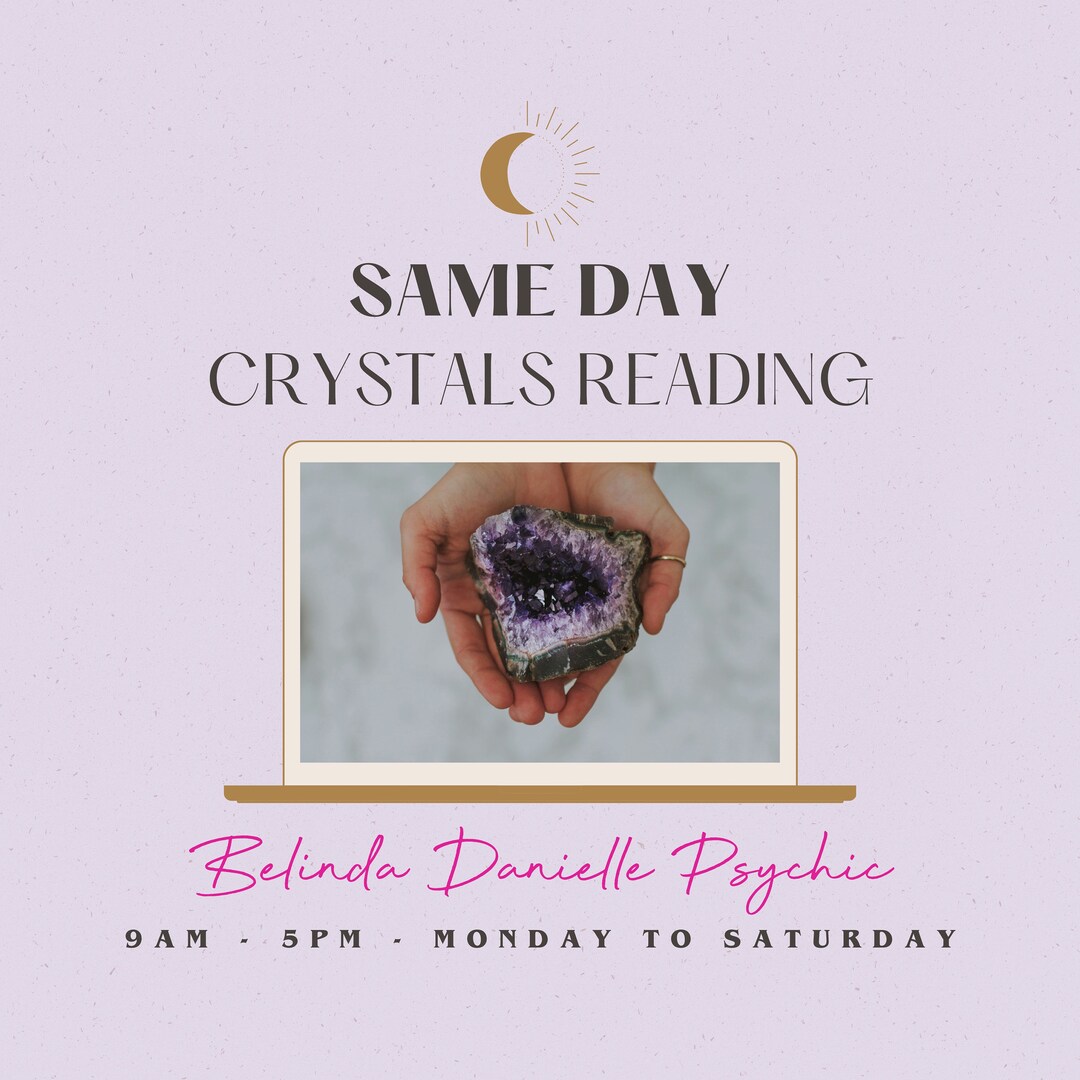Crystals to Use Psychic Reading Psychic Insights - Etsy