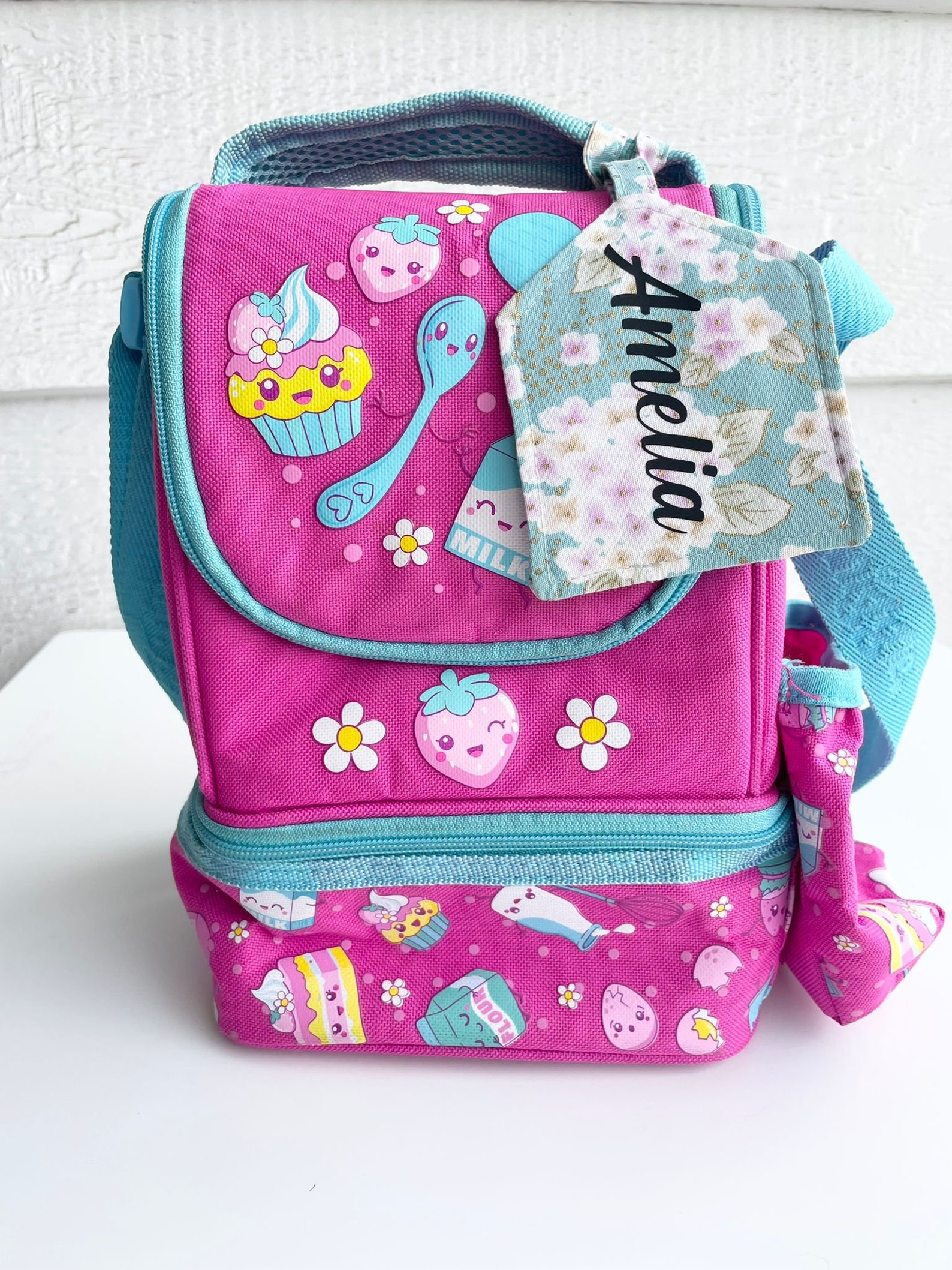 Fabric Backpack Name Tags for Kids School Bag Name Tag for Lunch Bag ...