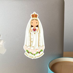 Our Lady of Fatima Sticker | Marian Apparition | Portuguese Catholic ...