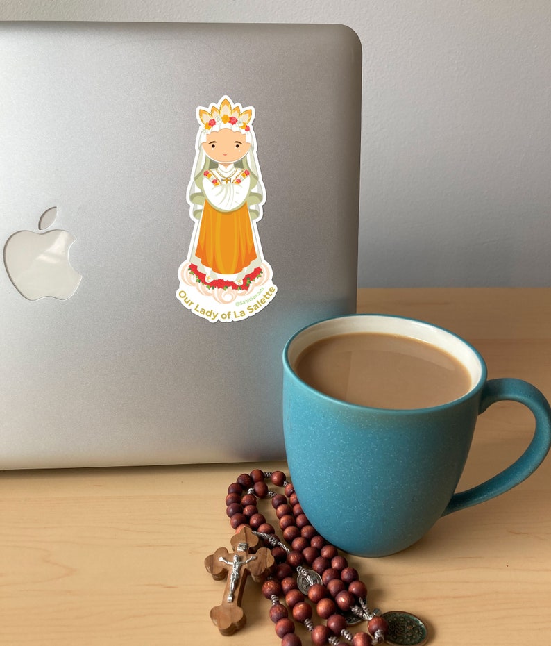 Our Lady of La Salette Sticker | French Marian Apparition | Weeping ...