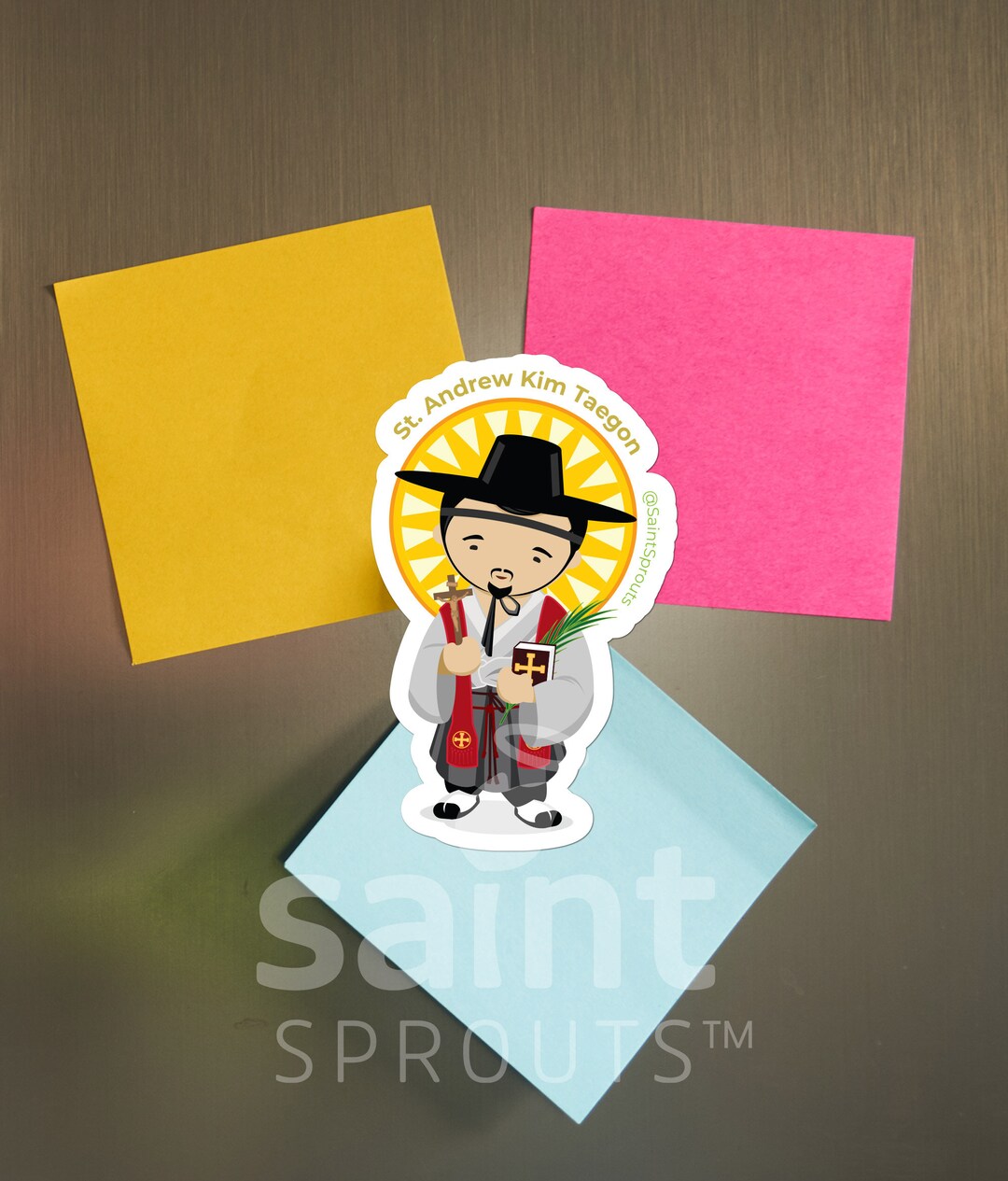 St. Andrew Kim Taegon Magnet Catholic Gifts for Teens Catholic ...