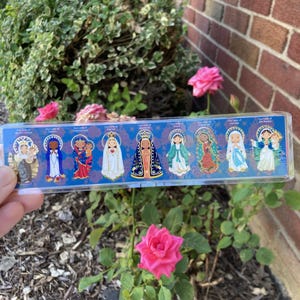 Catholic Marian Bookmark | Our Lady Bookmark | Catholic Gift Marian ...