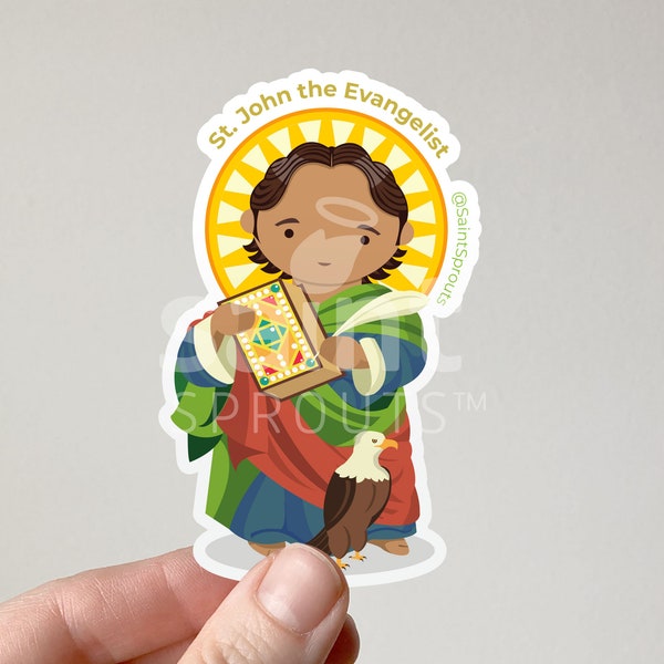 John the Apostle Sticker - Etsy
