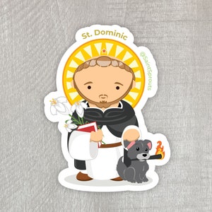 St. Dominic Sticker Catholic Gifts for Teens Catholic Confirmation ...