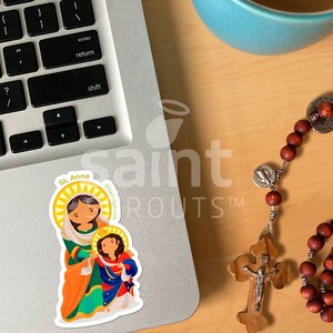 St. Anne Sticker Catholic Gifts for Teens Catholic Confirmation ...