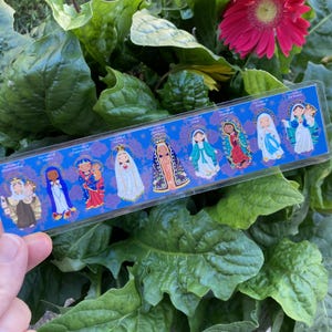 Catholic Marian Bookmark | Our Lady Bookmark | Catholic Gift Marian ...