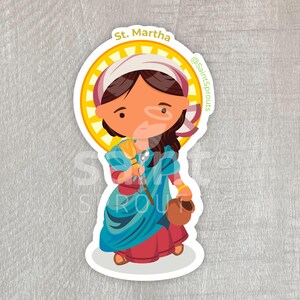 St. Martha Sticker Catholic Gifts for Teens Catholic Confirmation ...