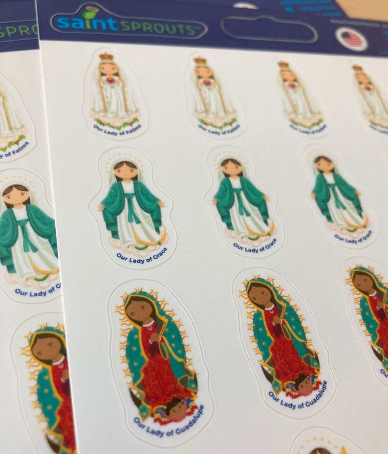 Mary Sticker Sheet Bullet Journal Stickers Planner Stickers - Etsy