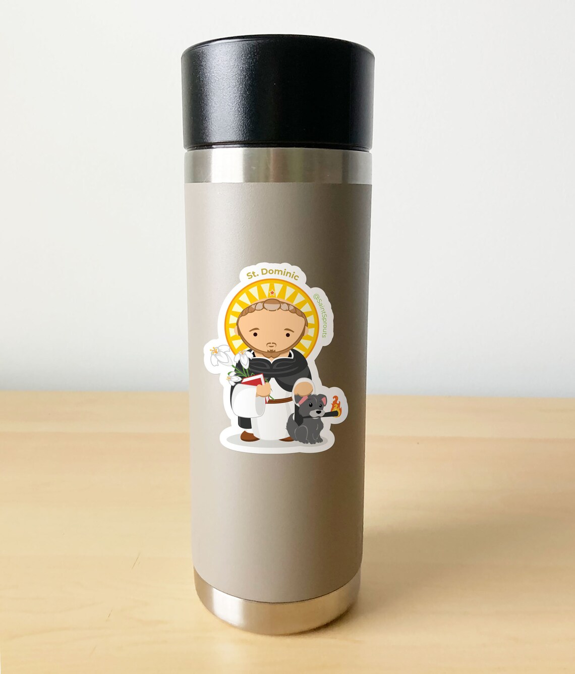 St. Dominic Sticker | Dominican Order Founder | Rosary Promoter ...