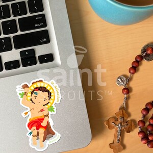 St. Sebastian Sticker Catholic Gifts for Confirmation Sports Saint for ...
