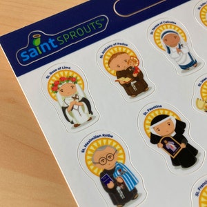 Saint Sticker Sheet Bullet Journal Stickers Planner Stickers Bible ...