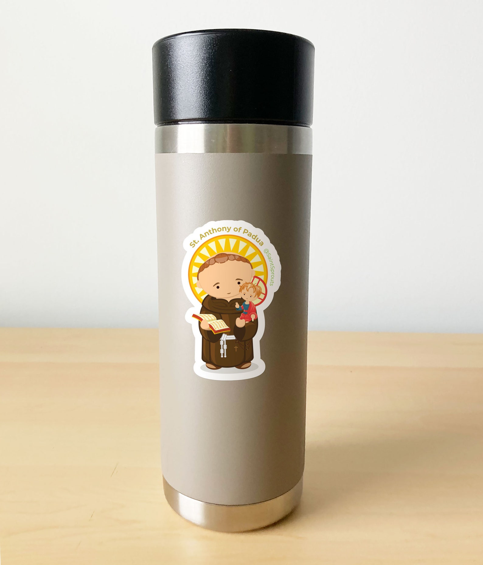St. Anthony of Padua Sticker | Catholic Finder of Lost Things ...