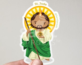 St. Jude the Apostle | Catholic Print | Patron Saint of Impossible Causes - Etsy