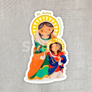 St. Anne Sticker Catholic Gifts for Teens Catholic Confirmation ...