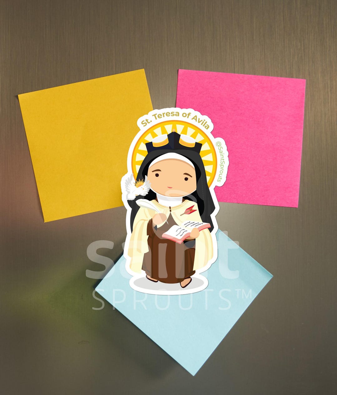 St. Teresa of Avila Sticker | Doctor of the Church | Catholic Mystic ...