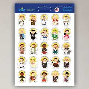 Saint Sticker Sheet Bullet Journal Stickers Planner Stickers Bible ...