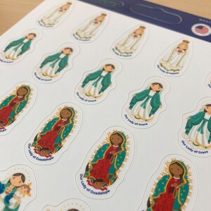 Mary Sticker Sheet Bullet Journal Stickers Planner Stickers Bible ...