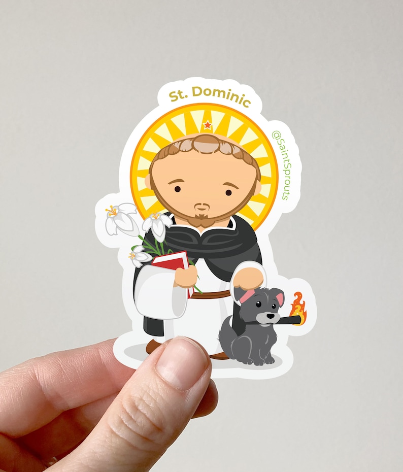 St. Dominic Sticker Catholic Gifts for Teens Catholic - Etsy