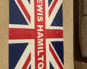 Lewis Hamilton Flag - Etsy