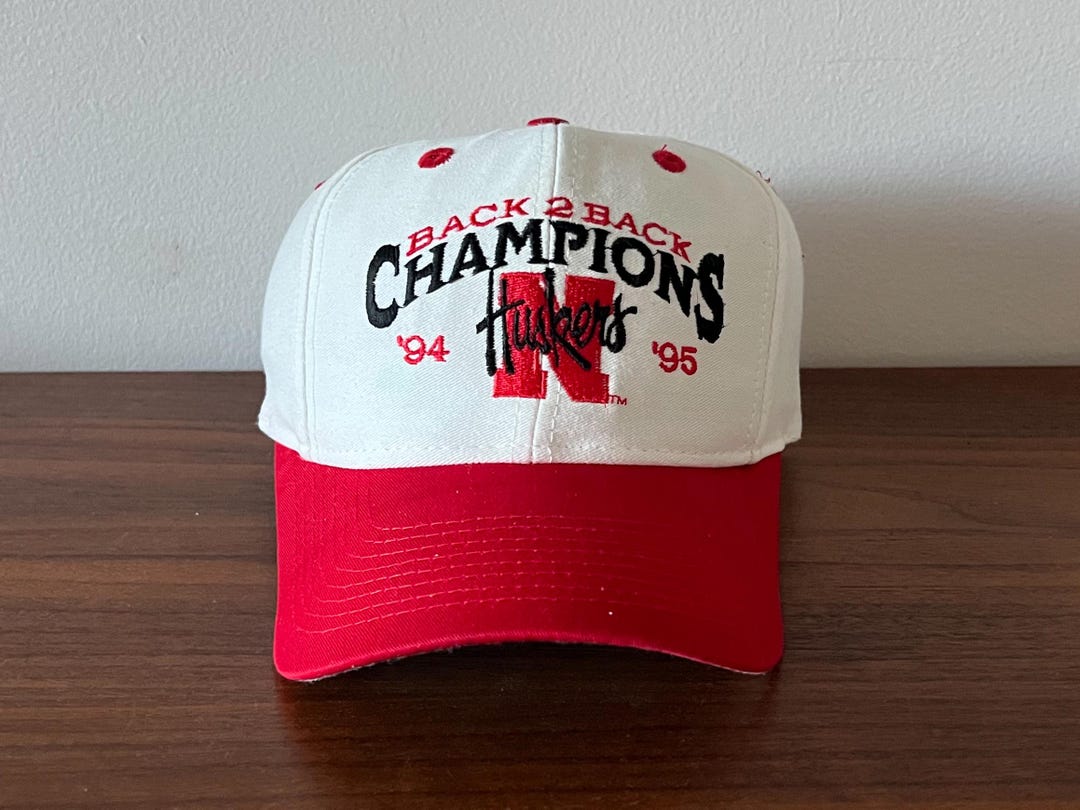 Vintage Nebraska Cornhuskers Hat National Champions Top of the World ...