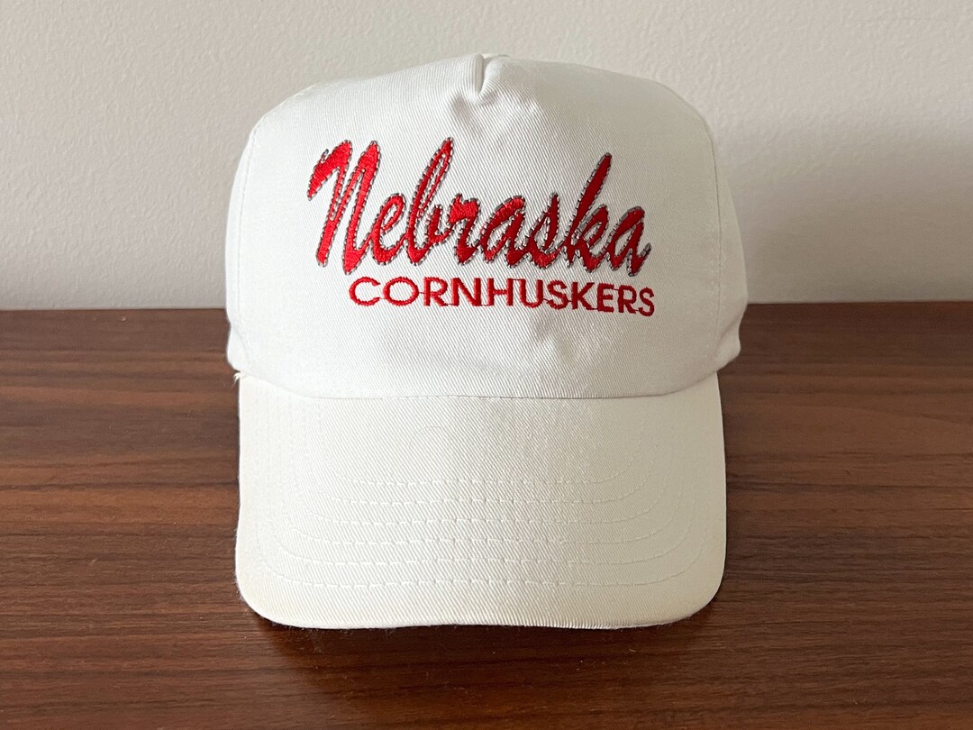Vintage Nebraska Cornhuskers Hat Script 90s White Snapback One Size - Etsy