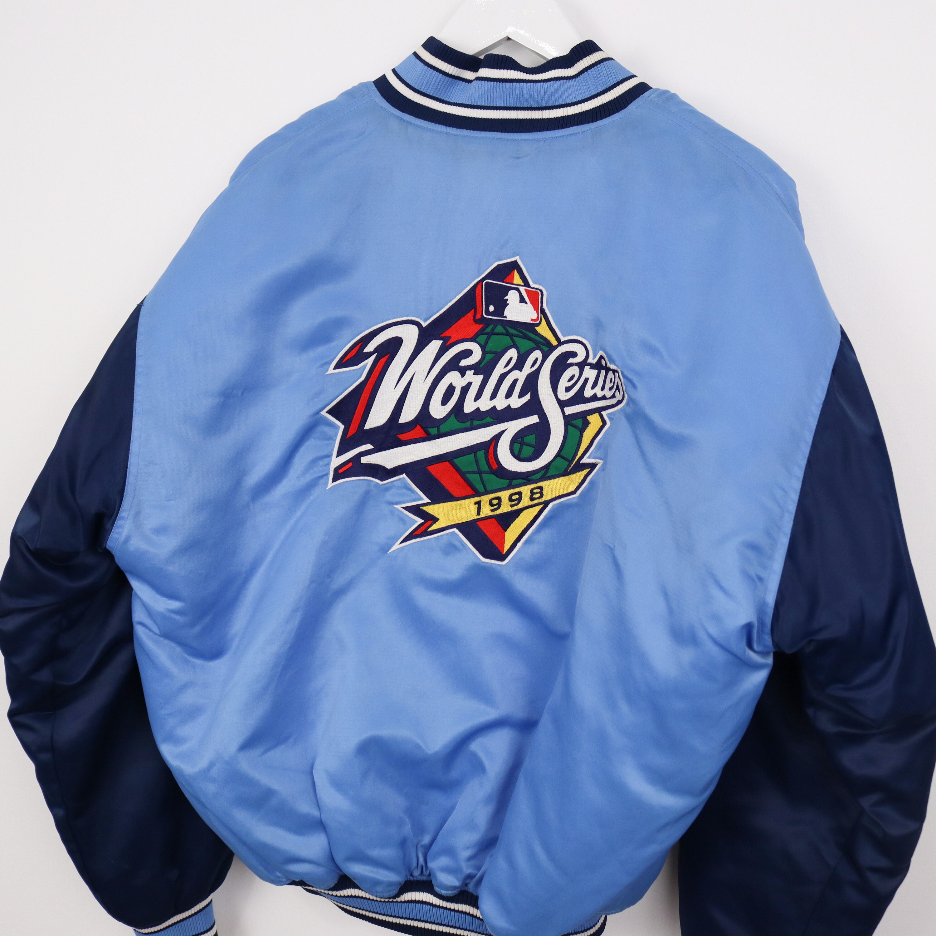 Starter World Series Vintage 1998 Satin Field Jacket - Etsy