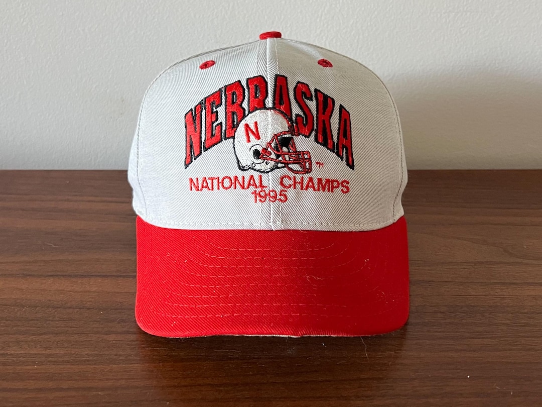 Vintage Nebraska Cornhuskers Hat 90s National Champs Grey Snapback - Etsy