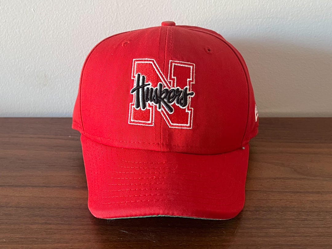 Vintage Nebraska Cornhuskers Hat New Era Red Snapback One Size - Etsy