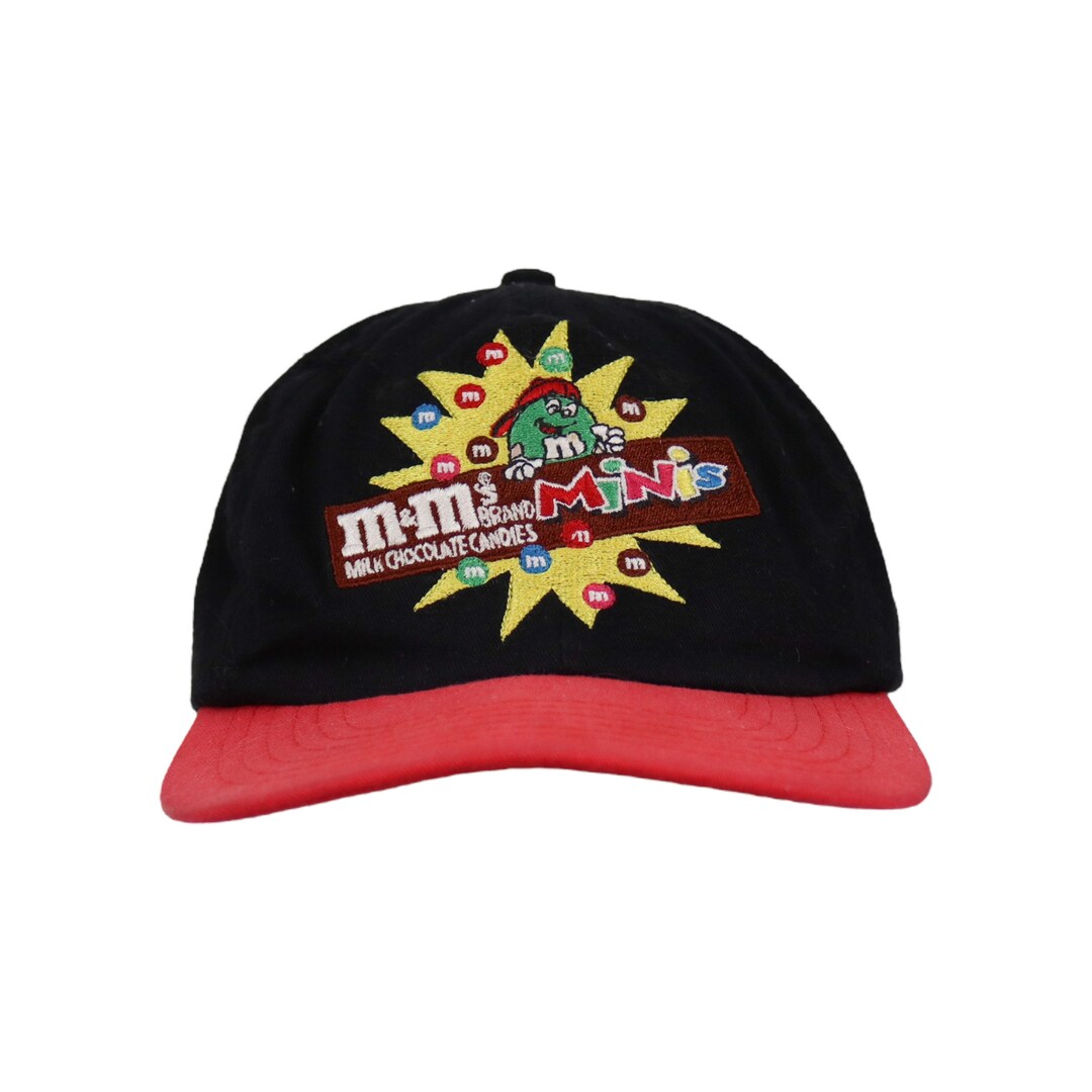 Vintage M&ms Hat Minis 90s Youth Adjustable Snapback - Etsy