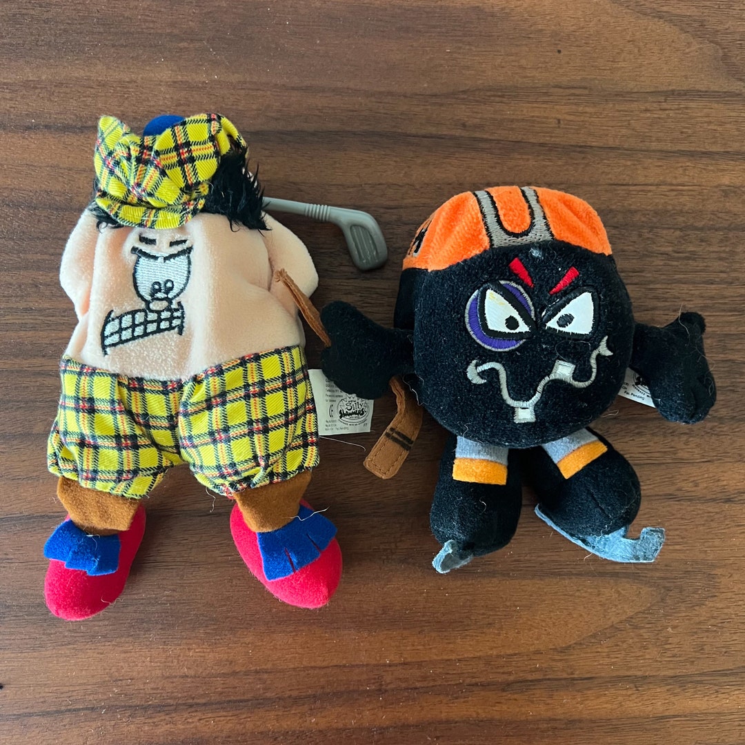 Vintage Silly Slammers Golf Mcduff 33 & Hockey YOUBETSKY 43 Works 90s ...