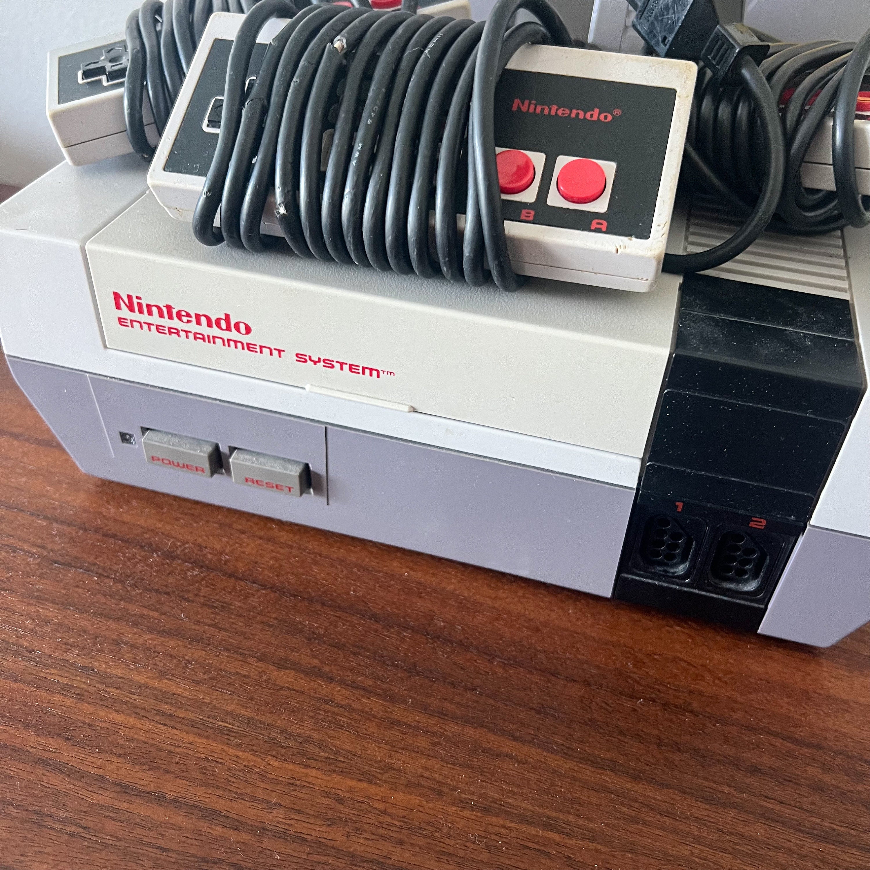 Nintendo NES Original System Bundle W/ Super Mario 3 Duck Hunt 3 ...