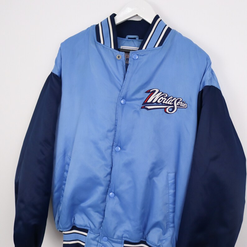 Starter World Series Vintage 1998 Satin Field Jacket - Etsy